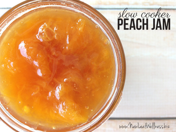 Peach Slow Cooker Jam Recipe – The Family Freezer