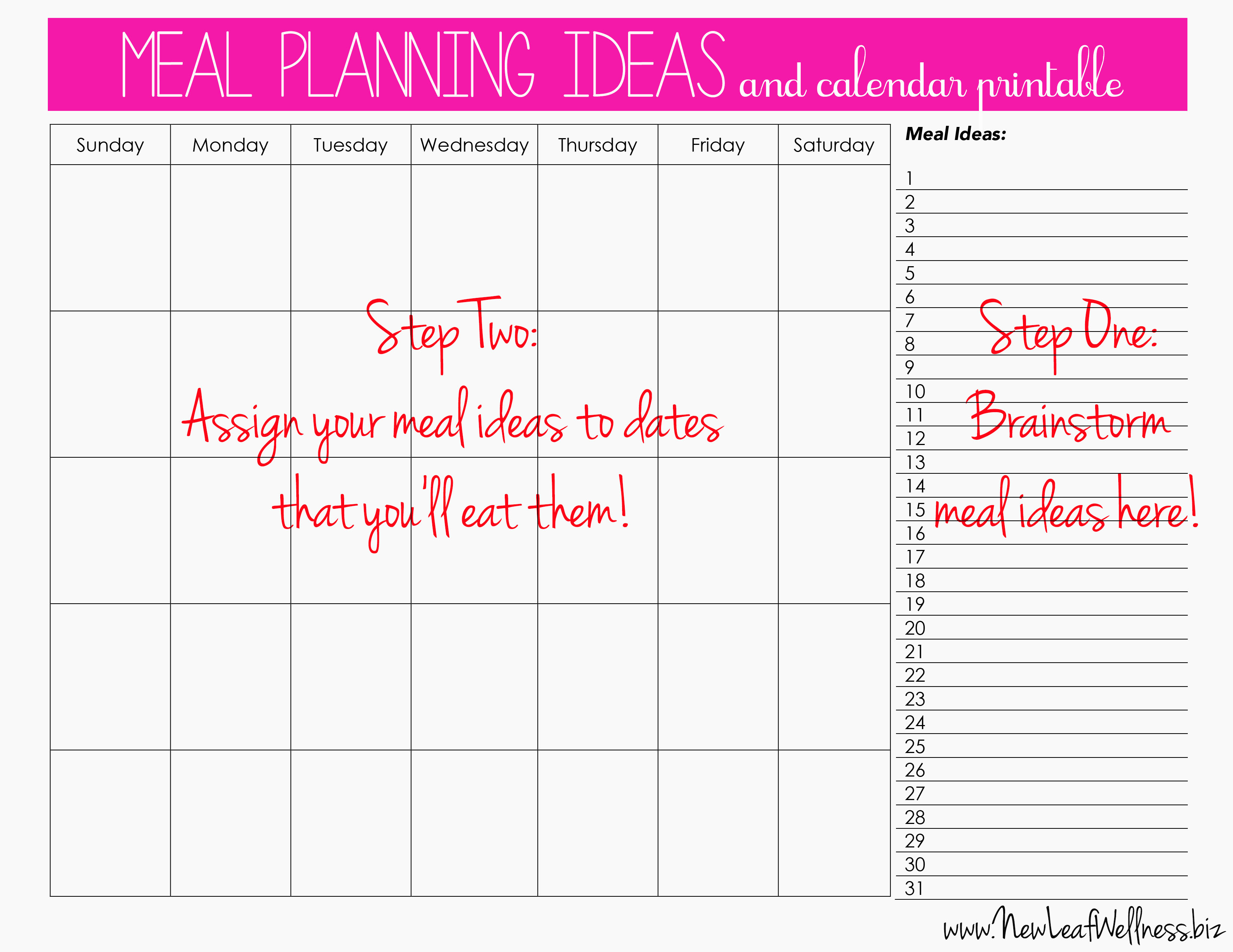 Meal Plan For Two Weeks And Only Grocery Shop Once The Family Freezer