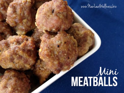 Mini meatball recipe – The Family Freezer