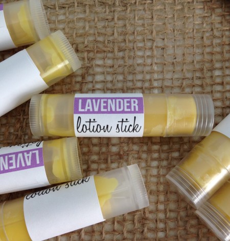 Homemade lavender lotion “sticks” – The Family Freezer