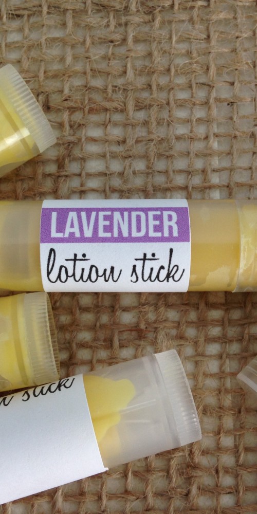 Homemade lavender lotion “sticks” – The Family Freezer
