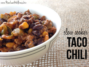 Slow cooker taco chili recipe – The Family Freezer