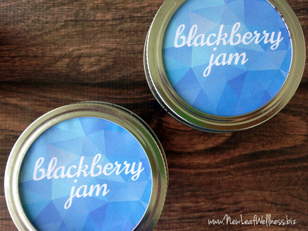 Free printable canning labels for jam – The Family Freezer