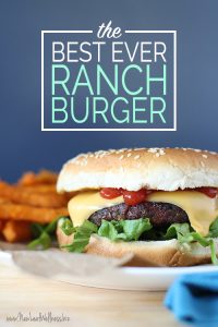 Ranch Burger Recipe – The Family Freezer