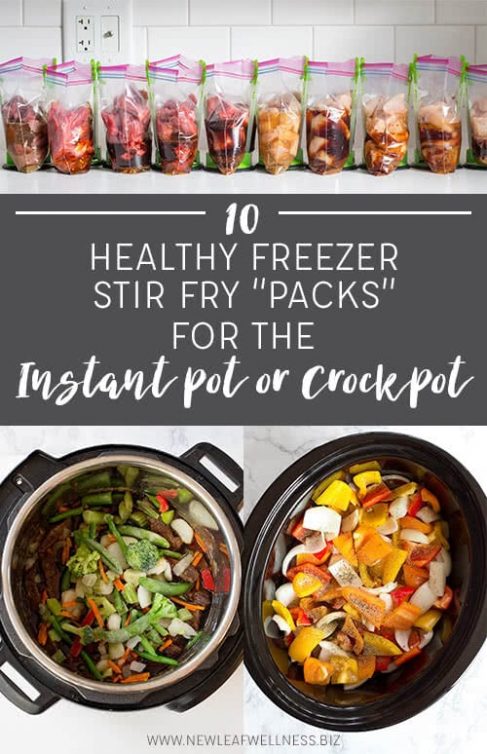 10 Freezer Stir Fry Packs for the Instant Pot or Crockpot – The Family ...