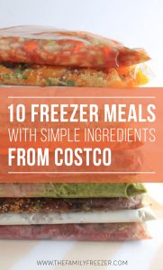 10 Freezer Meals with Simple Ingredients from Costco – The Family Freezer