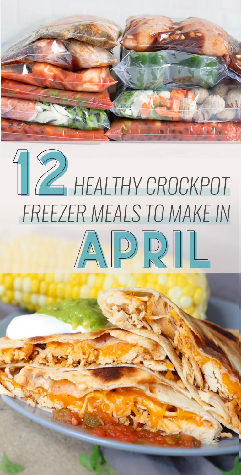 12 Healthy Crockpot Freezer Meals to Make in April – The Family Freezer