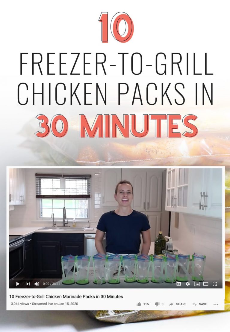 [FREE CLASS] 10 Freezer-to-Grill Chicken Packs in 30 Min! – The Family ...