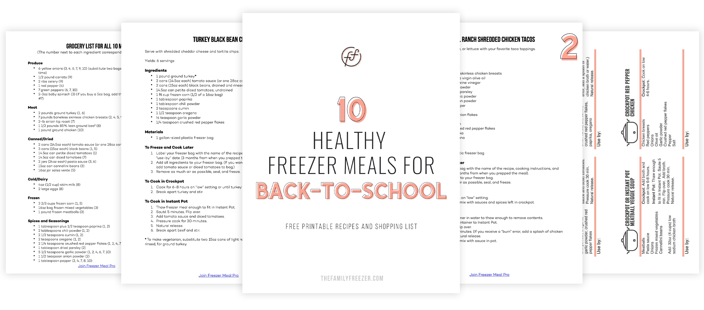 Class: Back to School (v2019) – The Family Freezer
