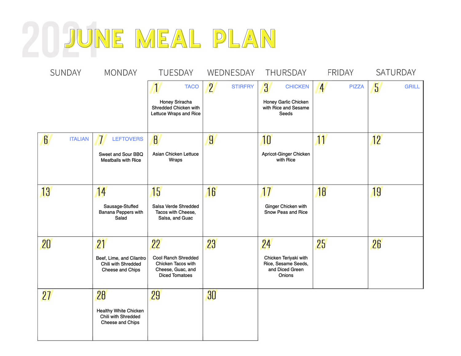 12 Healthy Freezer Crockpot Meals to Make in June – The Family Freezer