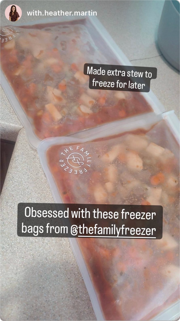 Challenge: Sign Up – The Family Freezer