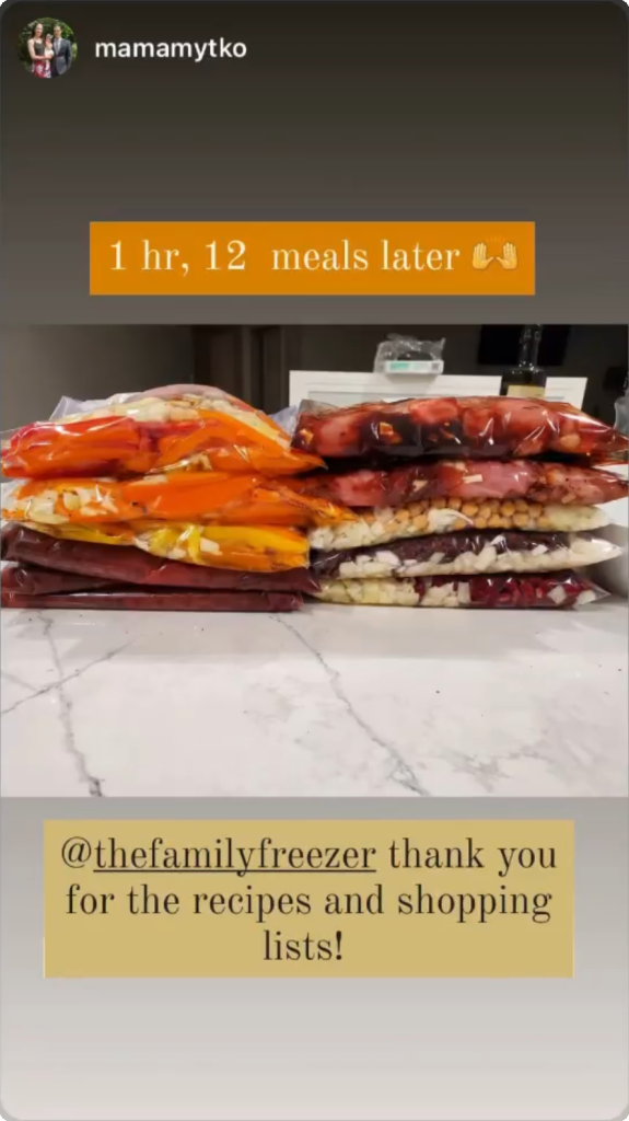 Challenge: Sign Up – The Family Freezer