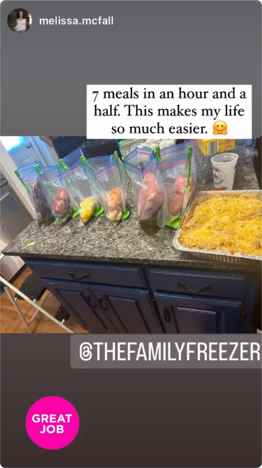 Challenge: Sign Up – The Family Freezer