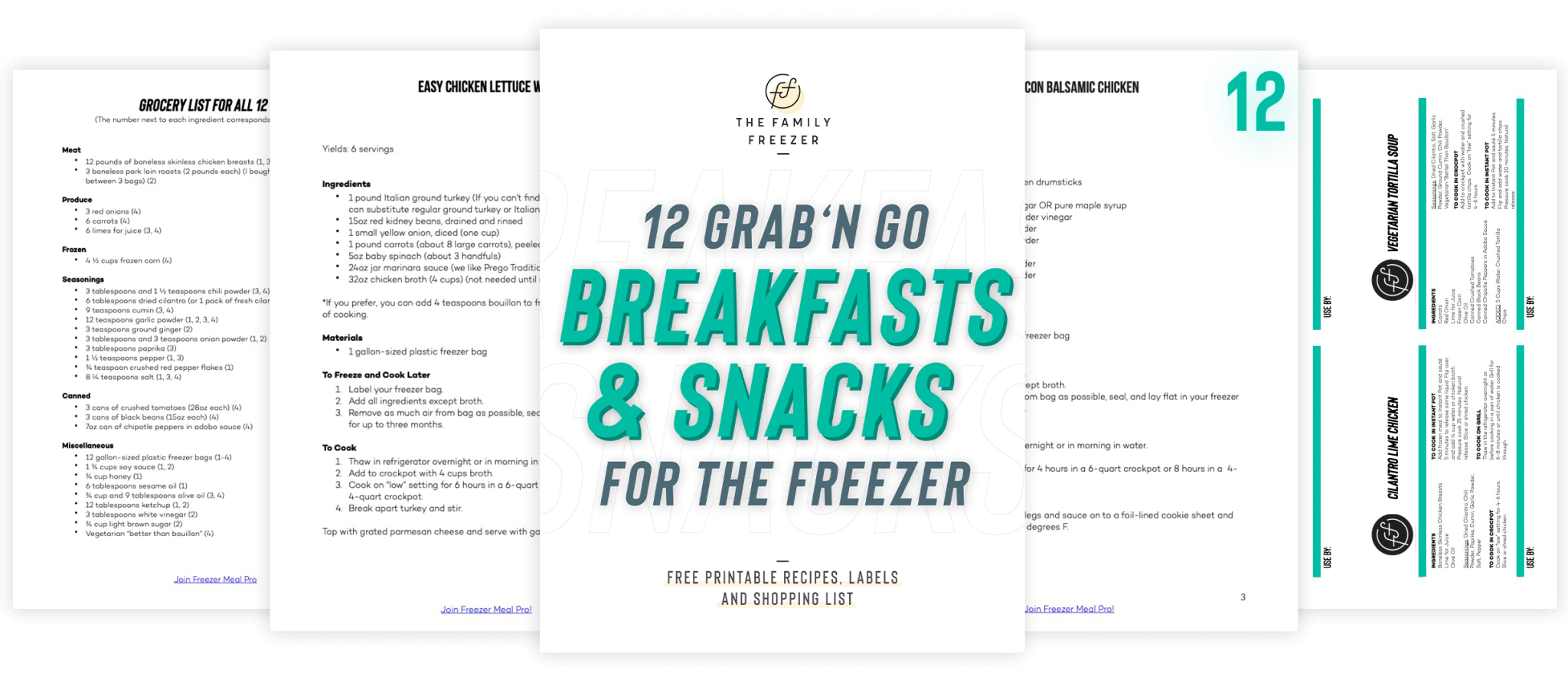 Class: Breakfasts and Snacks – The Family Freezer