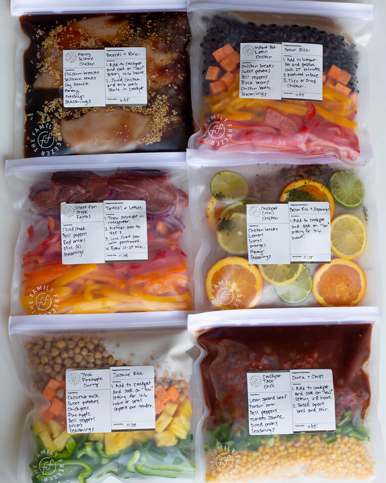 Freezer Meal Labels [50 Pack] – The Family Freezer