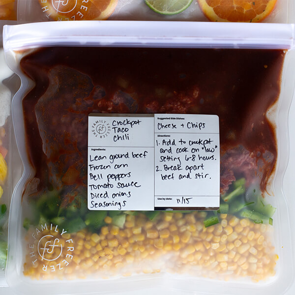 Freezer Meal Labels [50 Pack] – The Family Freezer